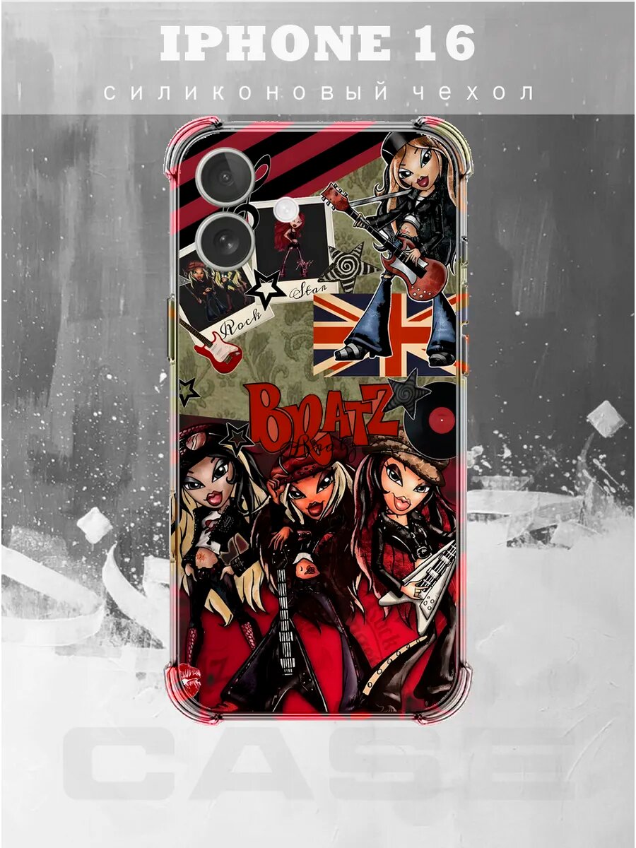 Чехол на IPHONE 16 с принтом Rock Angelz