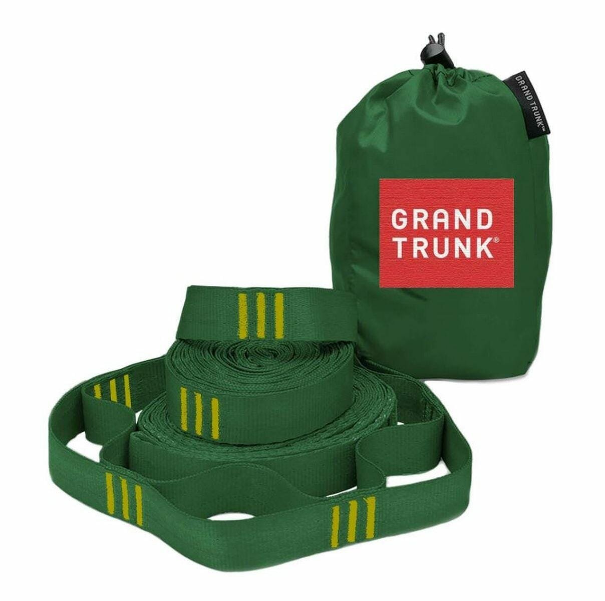 DECATHLON Стропы для гамака Grand Trunk Straps, forest, 304 см x 2,5 см, 181 кг