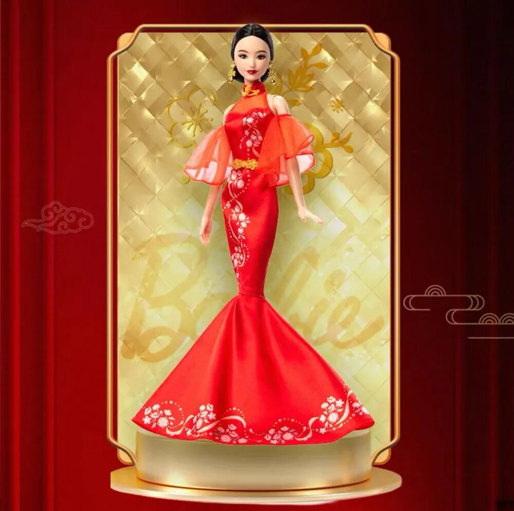 Кукла Barbie Signature, Красный, Высота 32 см, Пластик, Индонезия, 3287887650 — фото 1