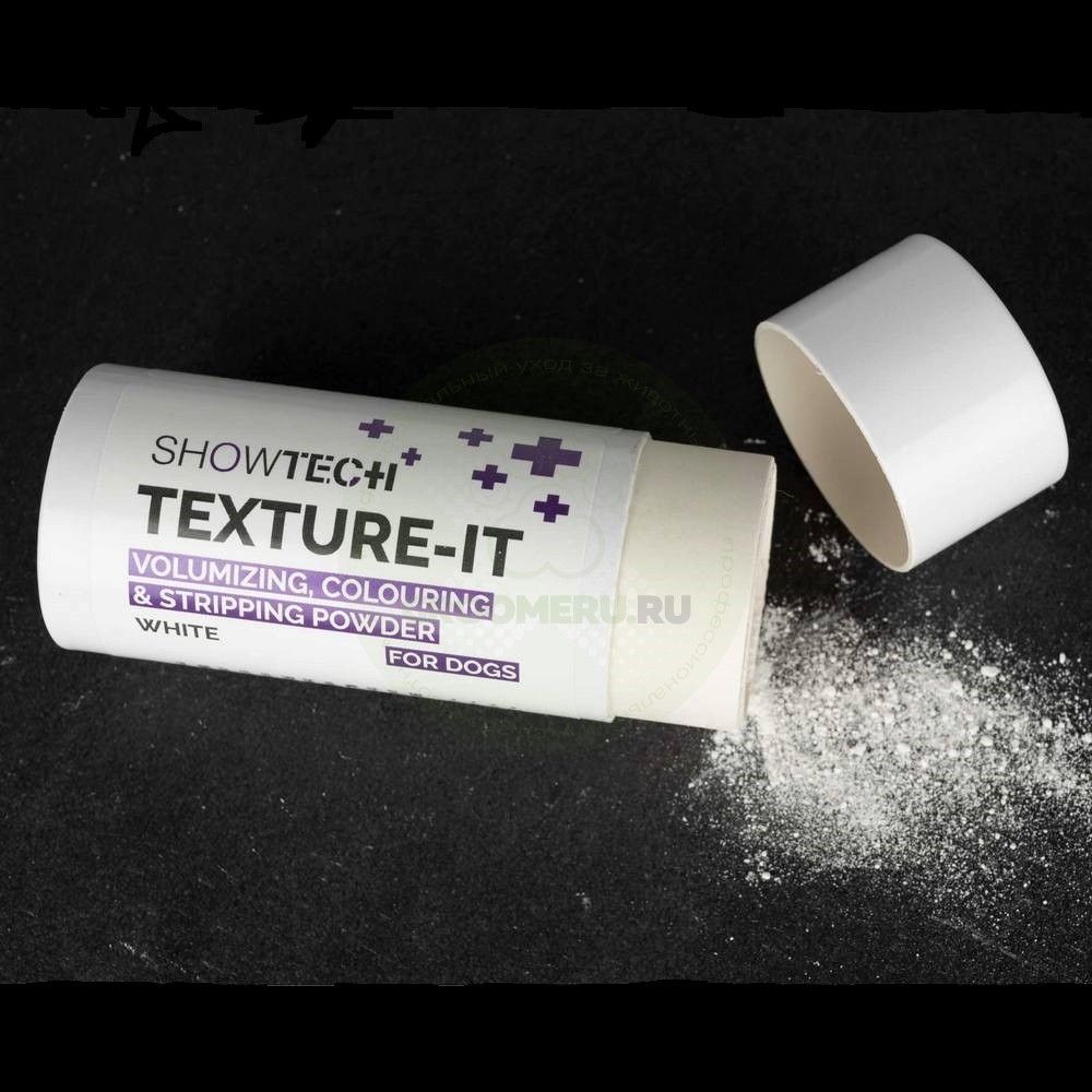 Пудра Show Tech+ Texture-IT для объема и окрашивания, белая, 24 г