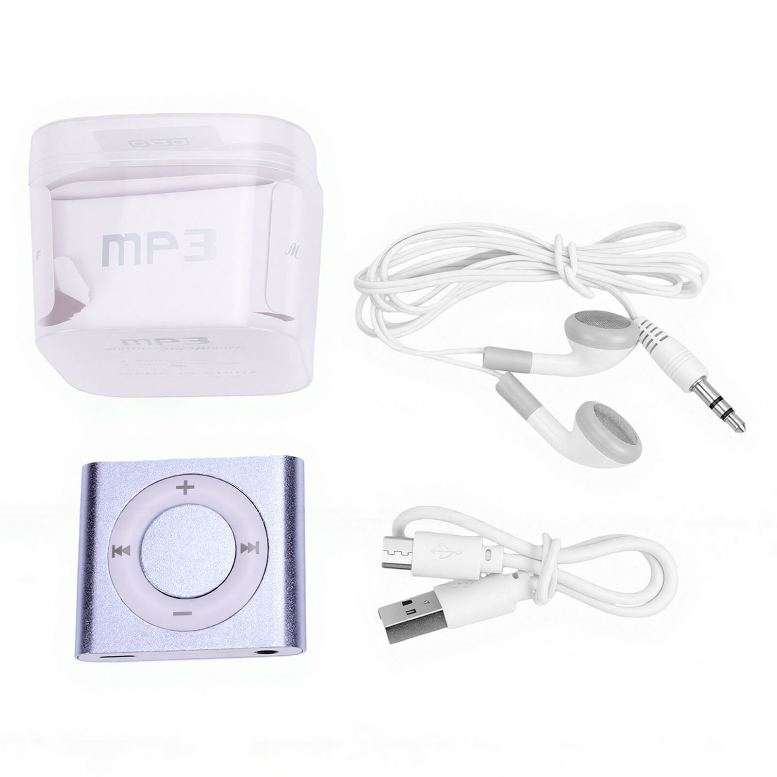 MP3 плеер с встроенным HiFi динамиком, алюминиевый корпус, 64 ГБ, с душевным звуком, для студентов