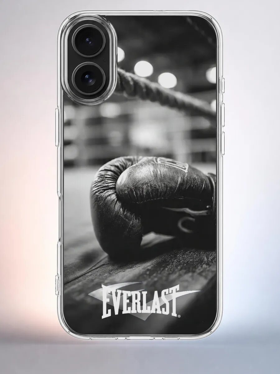 Чехол iPhone 16 боксёрские перчатки силиконовый
