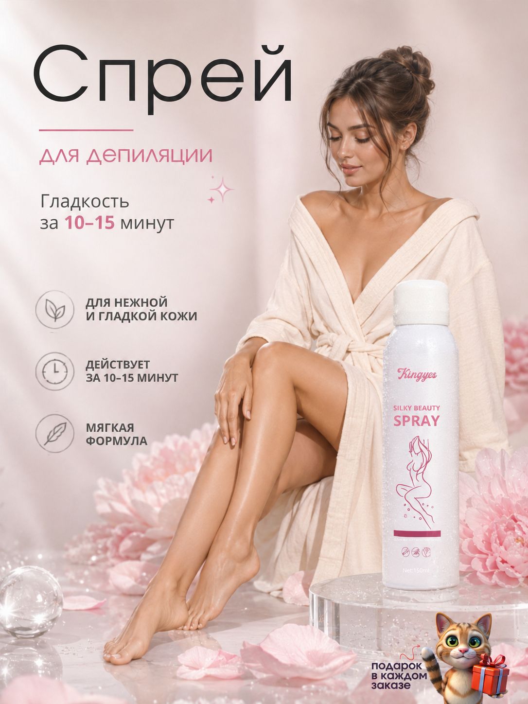 Спрей для депиляции