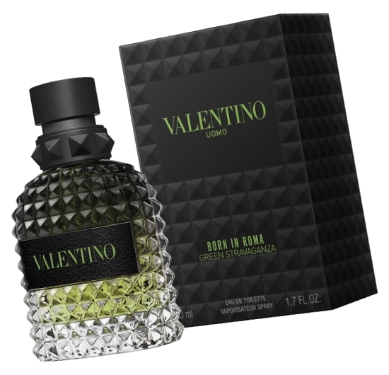 Мужской аромат Valentino Uomo Born In Roma Green Stravaganza 50 мл - Валентино Уомо