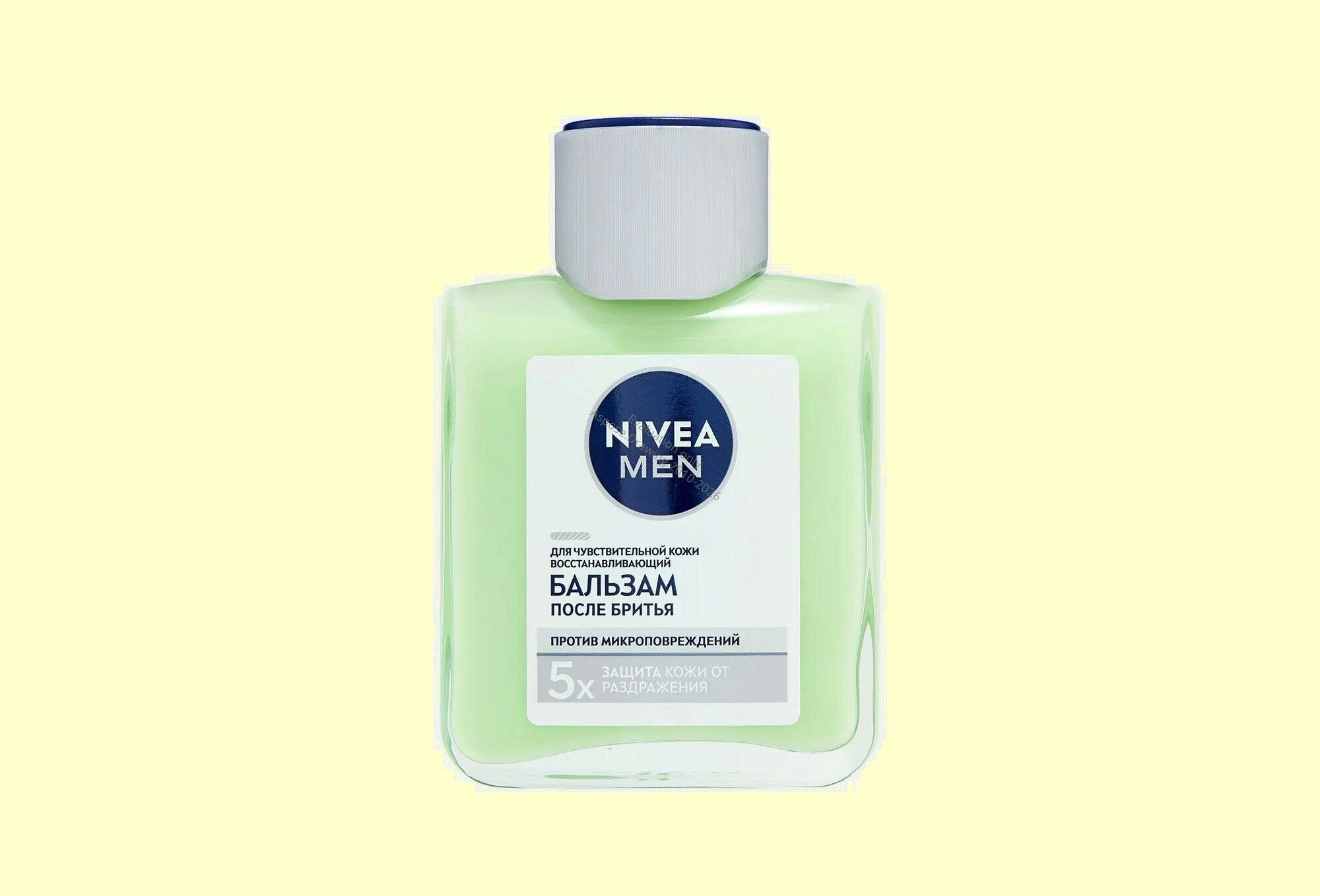 Бальзам после бритья Nivea Men, без спирта, для чувствительной кожи, 100 мл