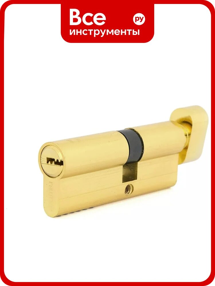 Цилиндровый механизм Palladium ZN 80 (35x45) C BK PB СТ-00001153