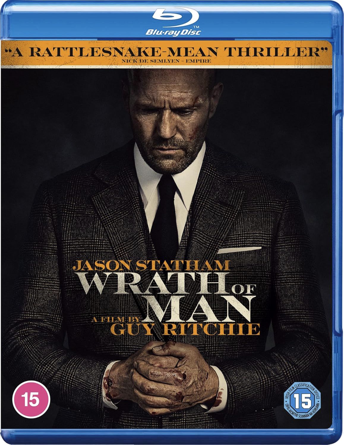 Гнев человеческий. Blu-ray. Фильм 2021 года. Боевик, триллер. Режиссёр Гай Ричи.