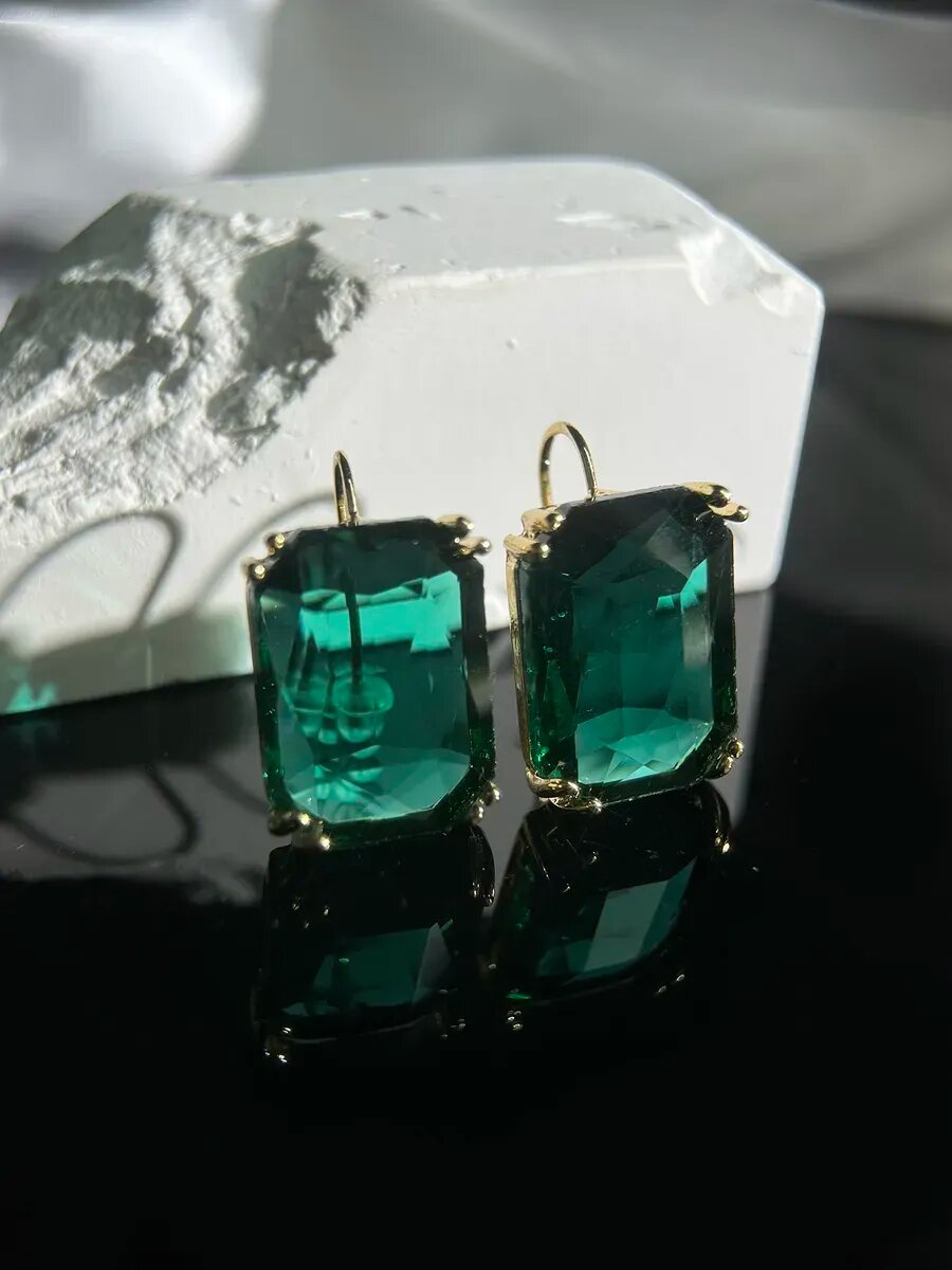 Серьги, кристаллы Swarovski