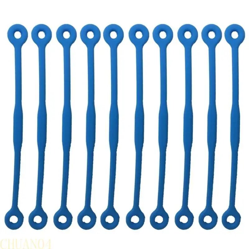 Силиконовые амортизаторы для теннисных ракеток A1A2 (10 шт.) Синий, light blue