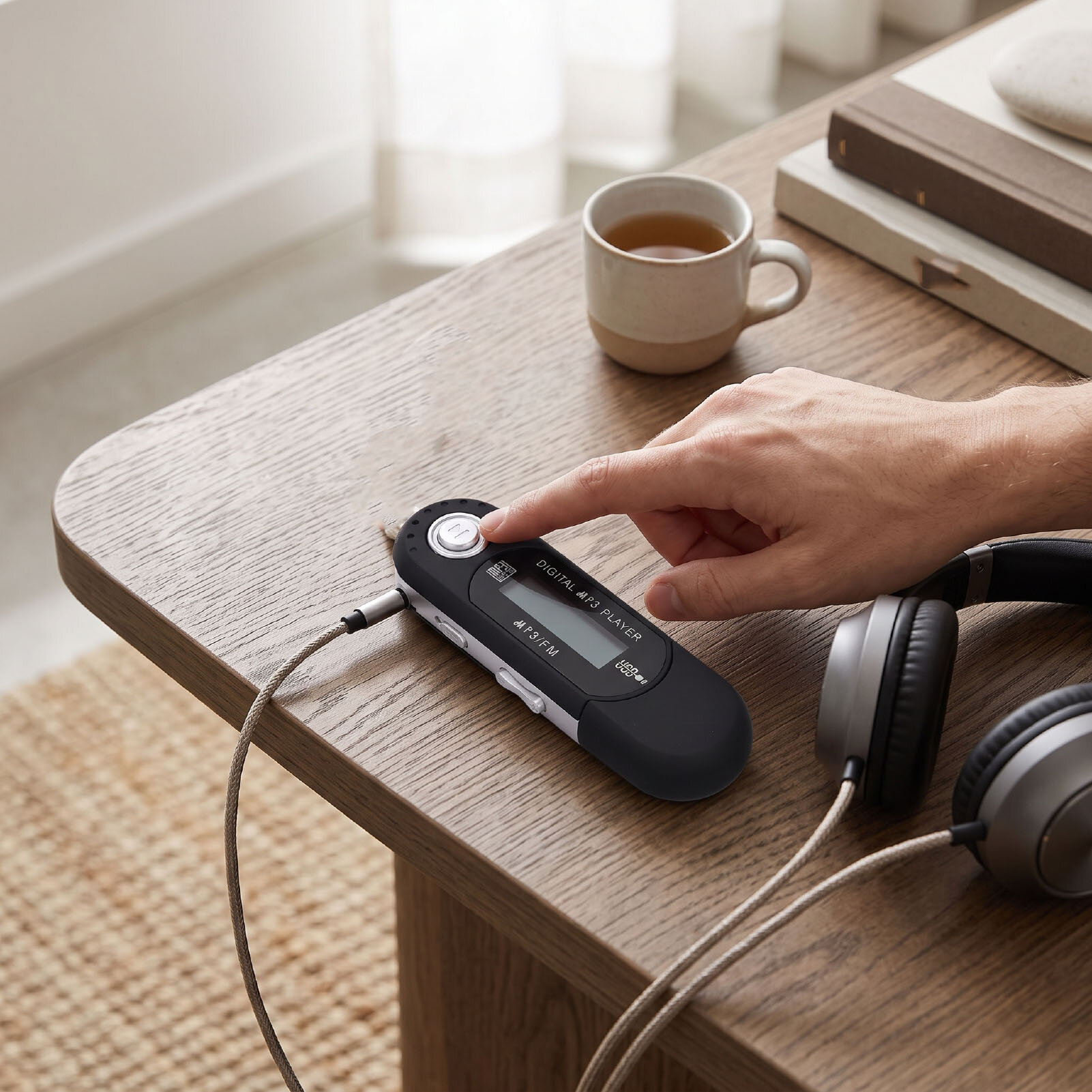 Цифровой Mp3-плеер USB 2.0 с ЖК-дисплеем и автоматическим выключением Ретро-USB-плеер поддерживает форматы MP3 и WMA
