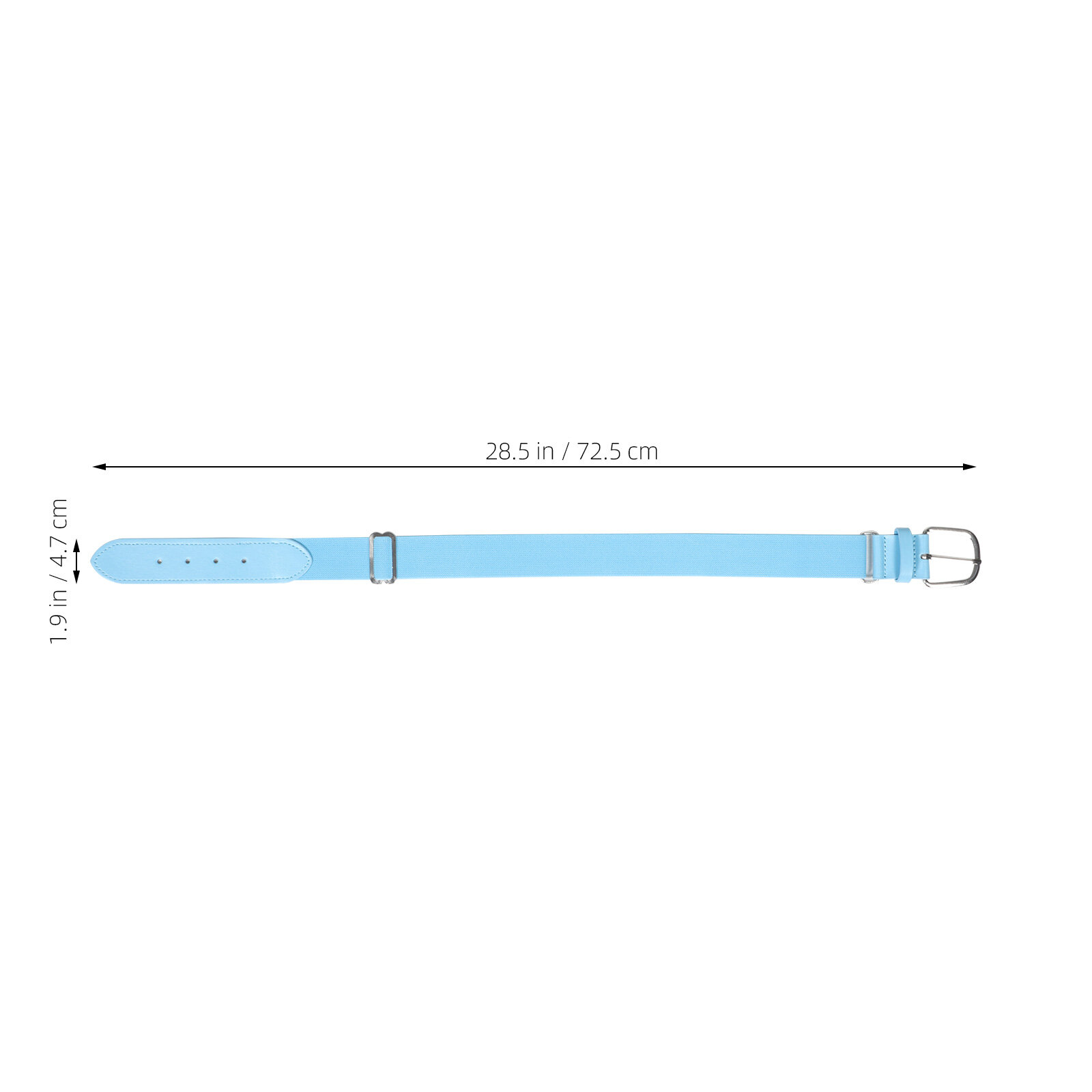 Растяжимый Ремень Для Мальчиков И Девочек Спортивный Ремень Для Бейсбола Размер 72.50X4.70X1.00Cm