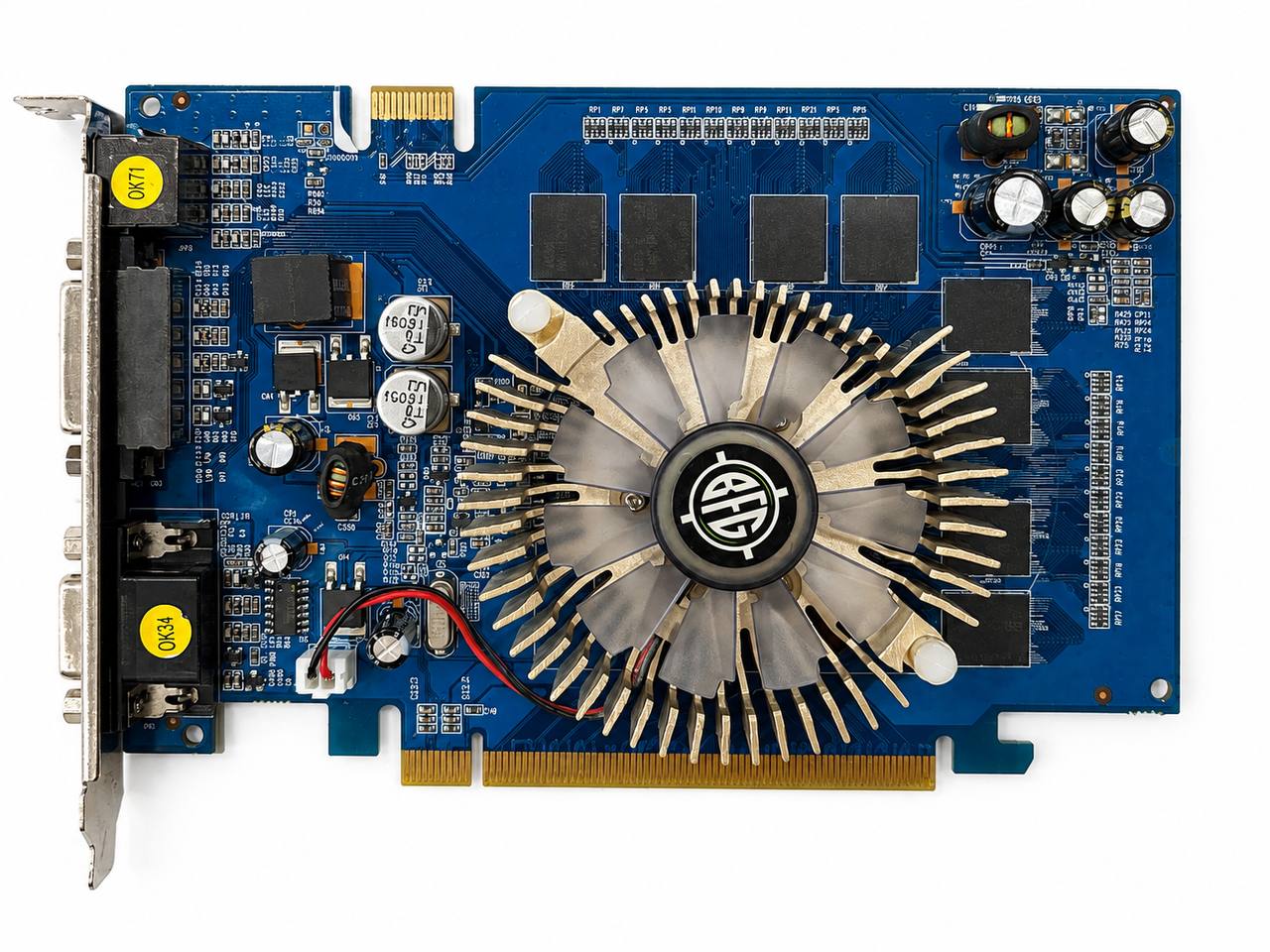 Видеокарта BFG Nvidia Geforce 8500 GT (G842ALF707) - 256 МБ, DDR2, DVI-I, VGA