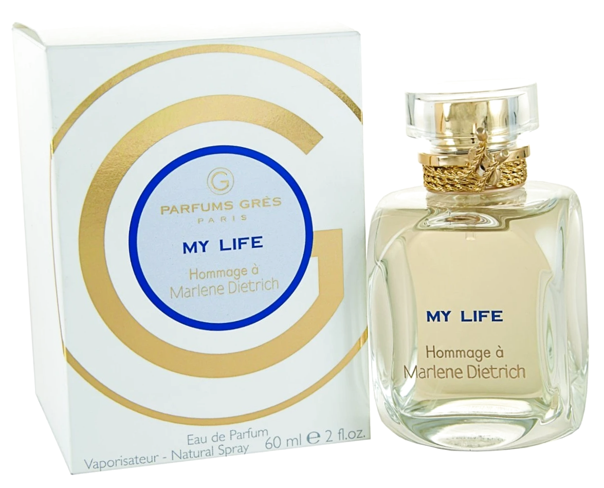 Духи для женщин Gres My Life Hommage A Marlene Dietrich 60 мл / Грес Моя Жизнь
