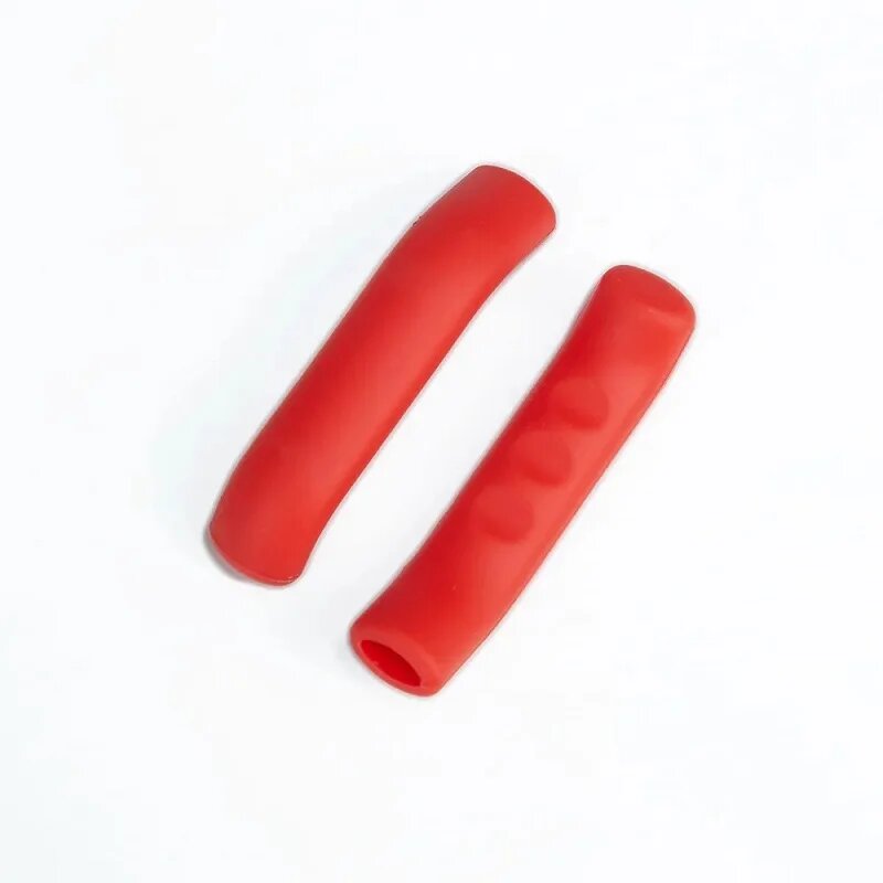 Силиконовые ручки для тормозов велосипеда Красный, Red-1pair
