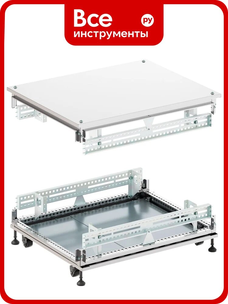 Крыша основание сплошные DKC IT CQE 800x1200, RAL7035 RGIT812S