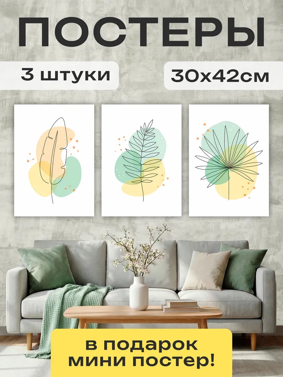 Постеры Мятная ботаника