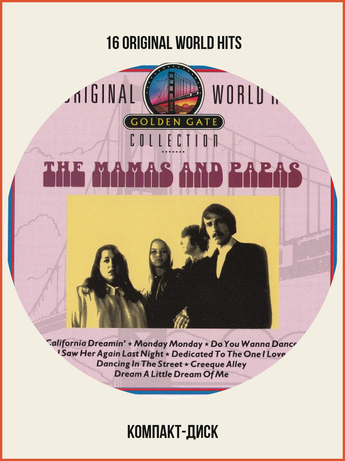 Компакт-диск Warner Mamas & The Papas – 16 Original World Hits