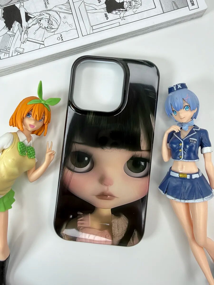Чехол-Накладка для смартфона Apple iPhone 16 Pro, материал пластик, цвет черный