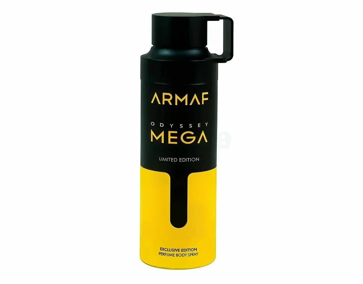 Спрей для тела Armaf Odyssey Mega 200 мл, древесные фужерные