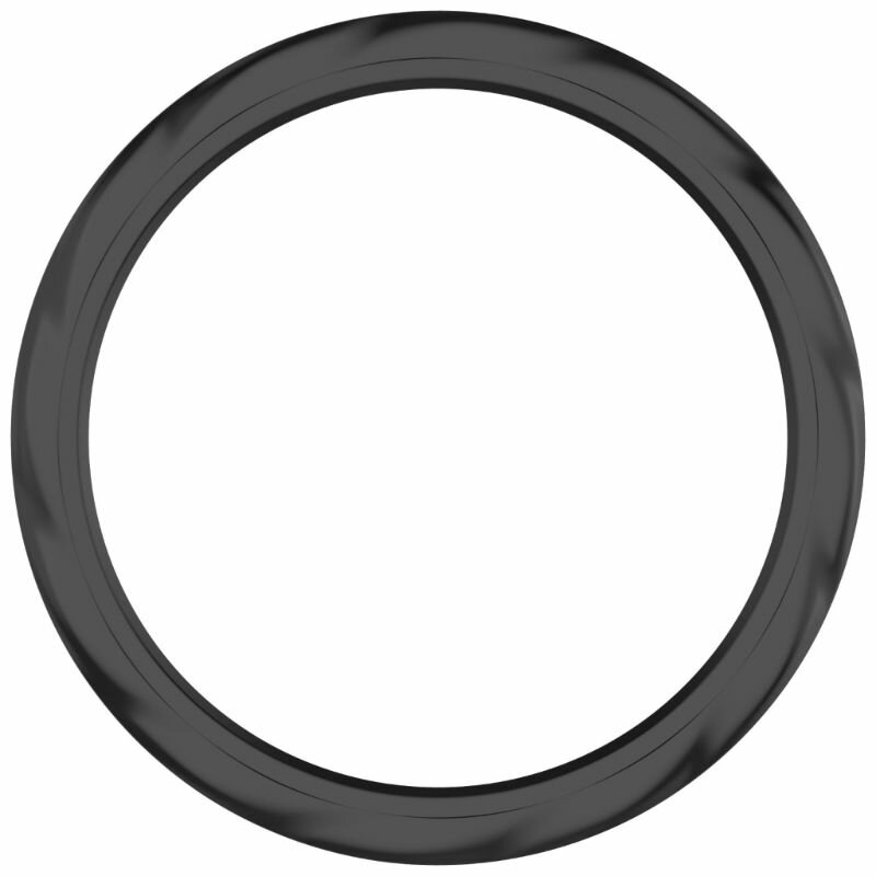 Универсальный безель Xiaomi Watch S4 /S3 из нержавеющей стали-черная резьба