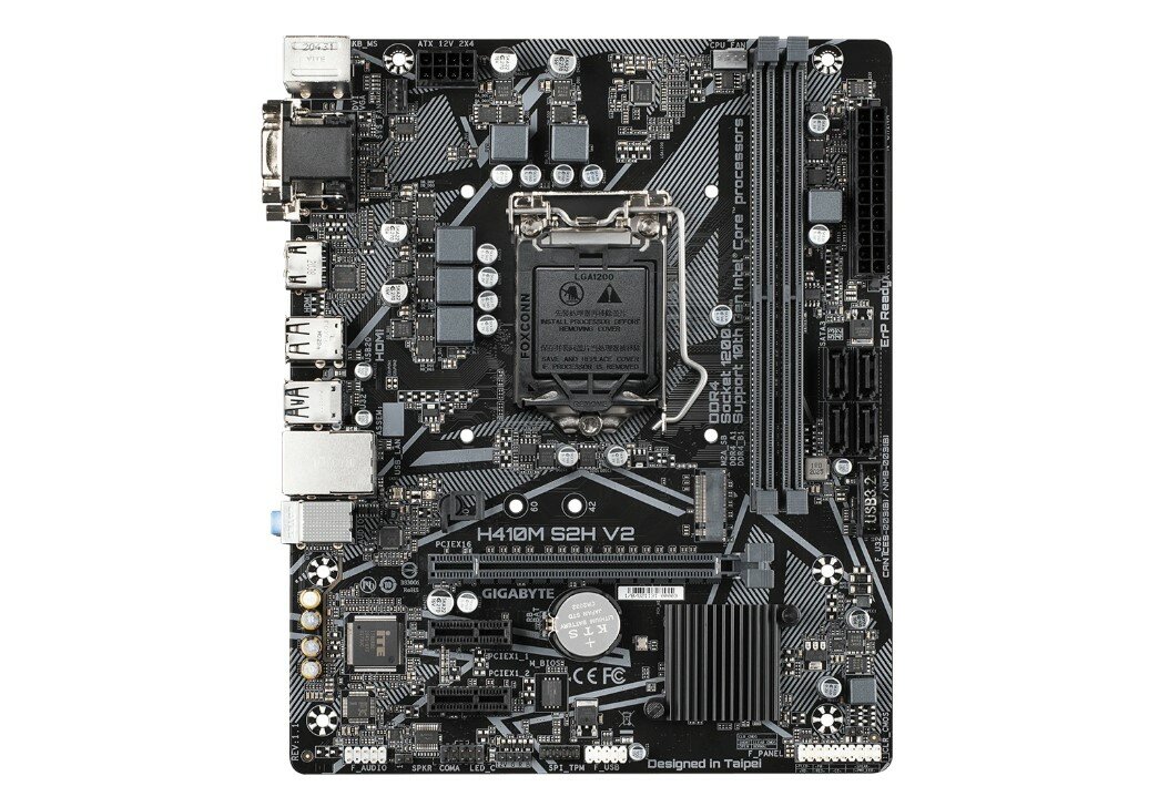 Материнская плата GIGABYTE H410M S2H V2 (rev. 2.1)