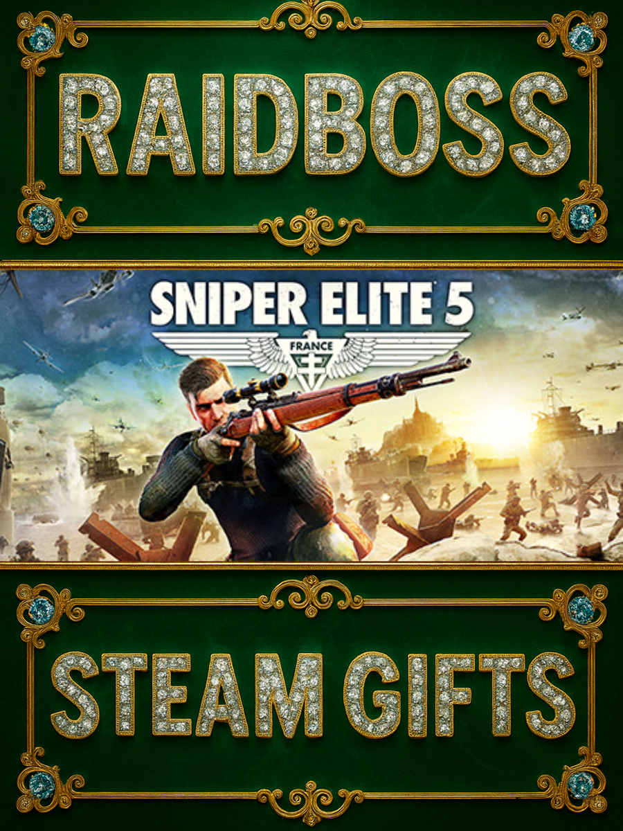 Sniper Elite 5 Deluxe — купить Steam Gift для PC | подарок | Казахстан | автовыдача