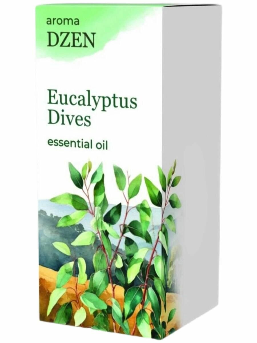 Эфирное масло Эвкалипт богатый Aroma Dzen 3 мл для ароматерапии, бани, йоги