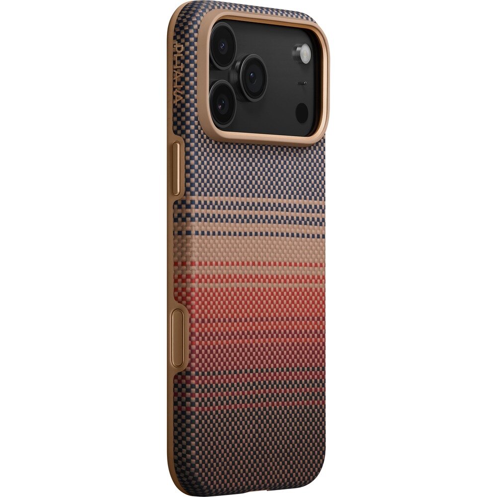 Противоударный чехол Pitaka Aramid UltraGuard Case для iPhone 17 Pro Max, Sunset KI1702BPM