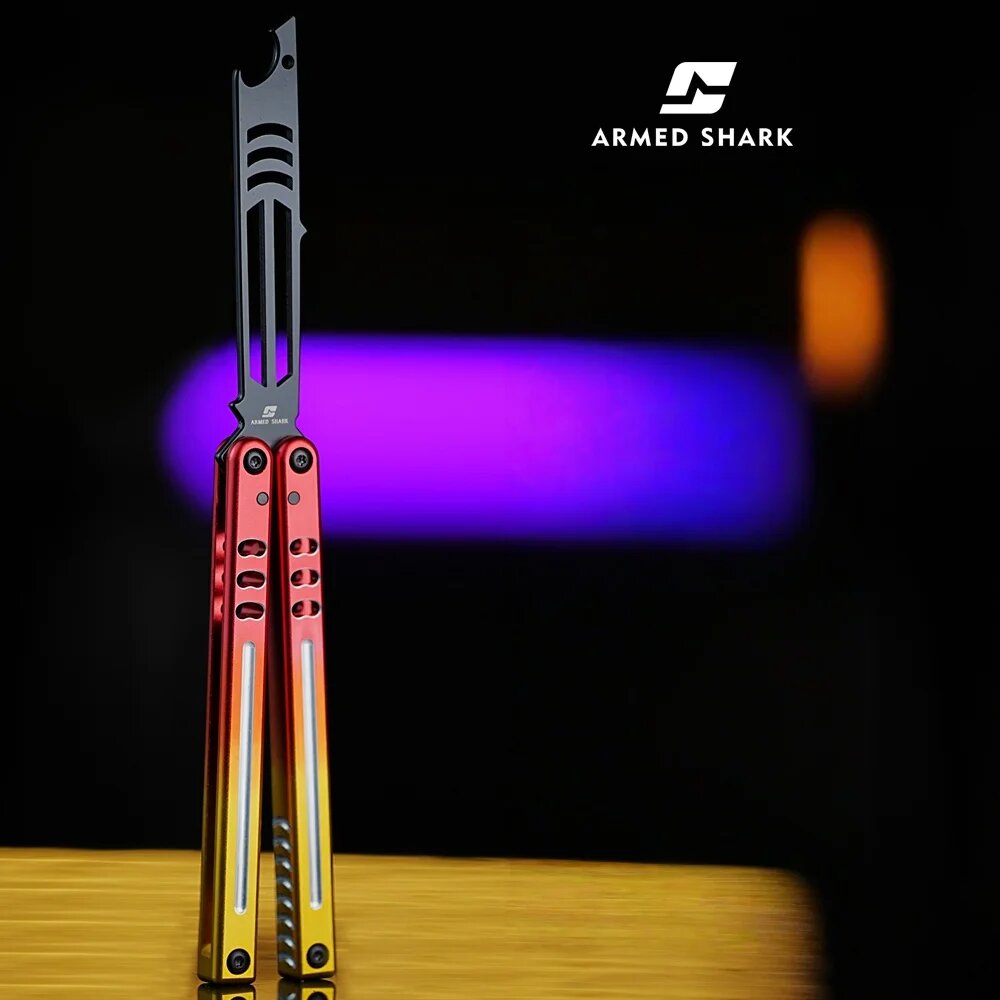 Открывашка-бабочка Madko V5 из алюминия Red Golden