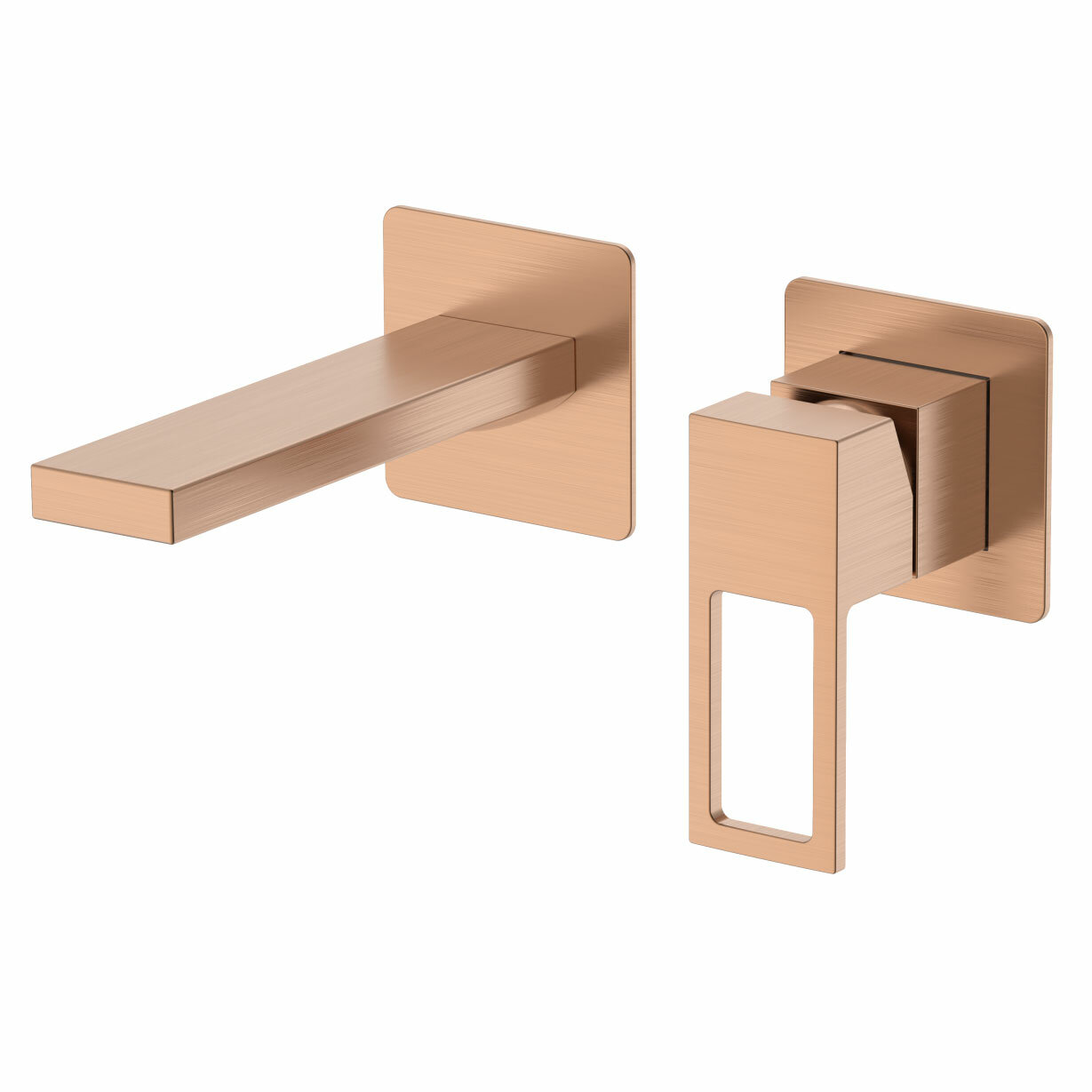 Смеситель для раковины D&K Dortmund DA1714433 розовое золото