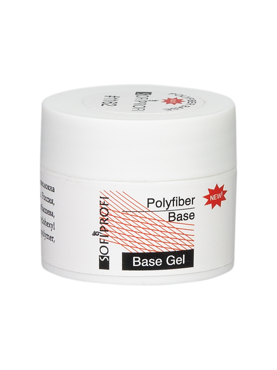 База для ногтей Sofiprofi Polyfiber Base Gel, 15 мл