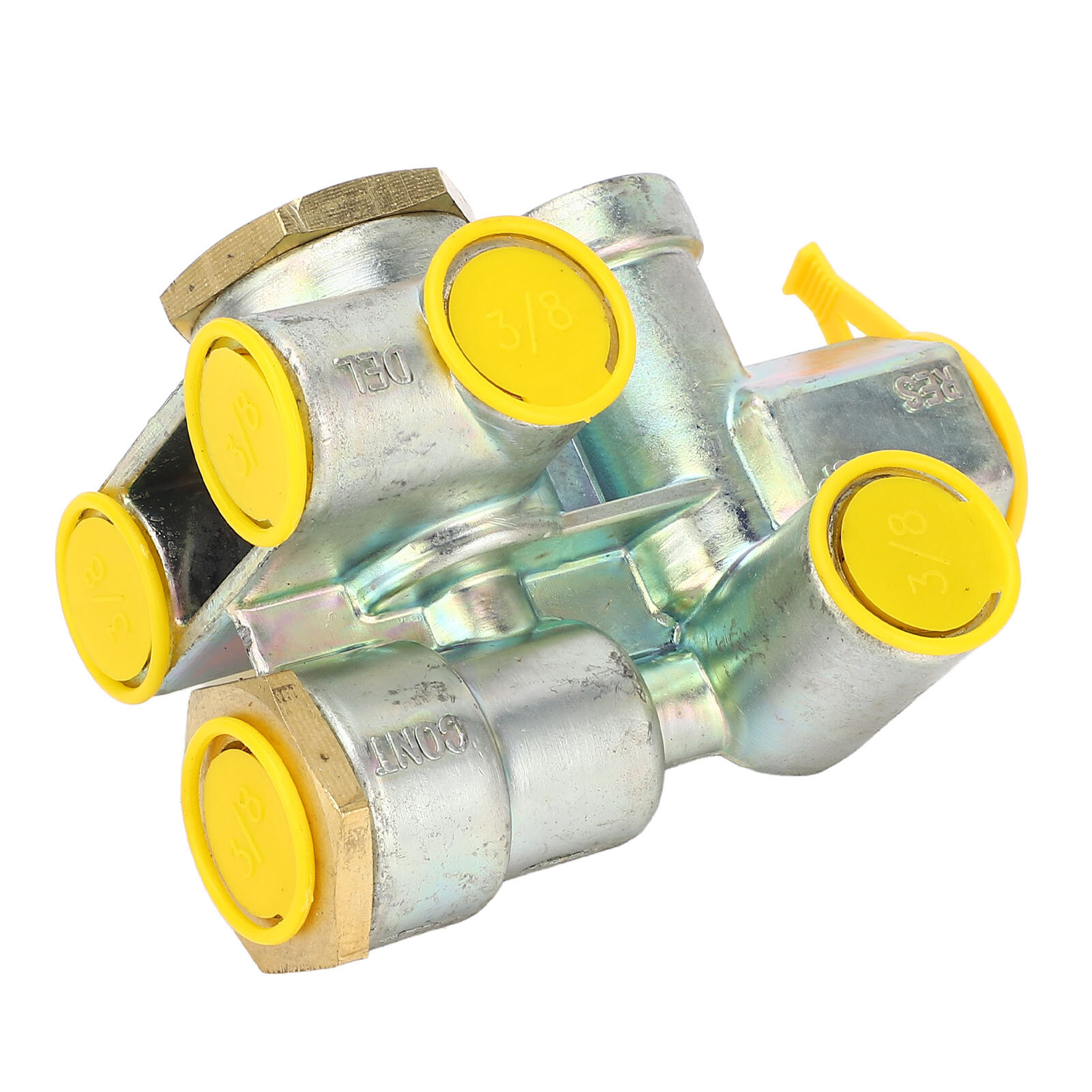 Трейлер пружинный клапан управления тормозами 110500 Повышенная эффективность торможения для приоритетного приоритетного клапана портов прицепа 3/8 дюйма