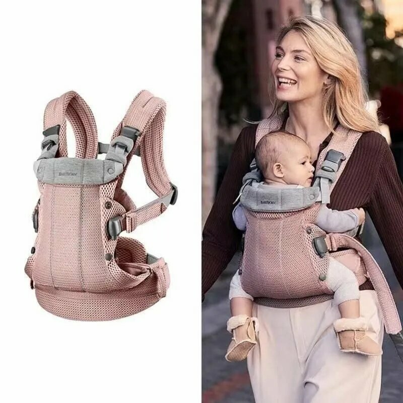 Шведская детская переноска BabyBjorn серии Harmony - многофункциональный артефакт для удержания ребенка, освобождающий рукиjx