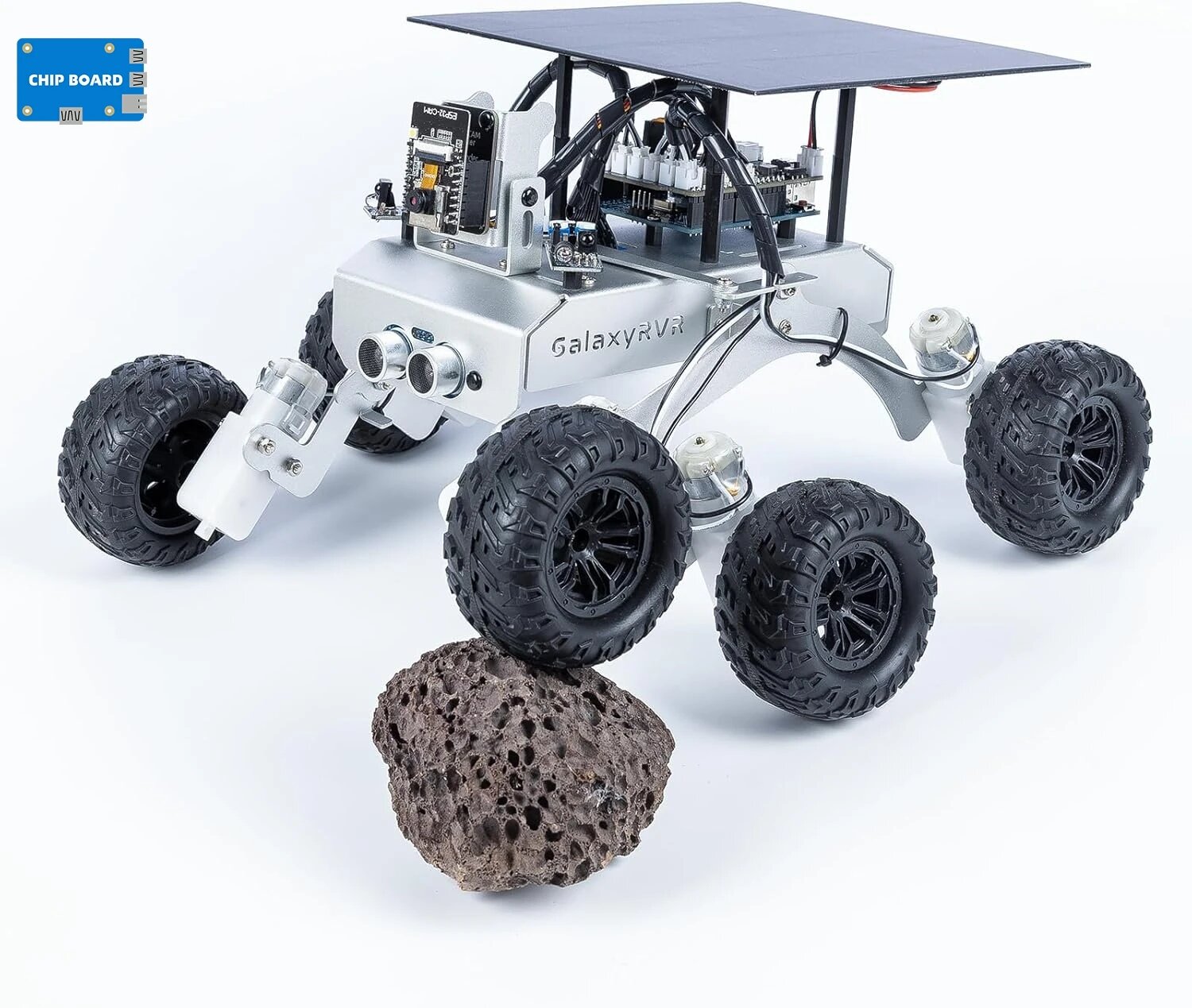 SunFounder GalaxyRVR Mars Rover: Arduino Uno R3 и ESP32-CAM Автомобильный комплект с аккумуляторами