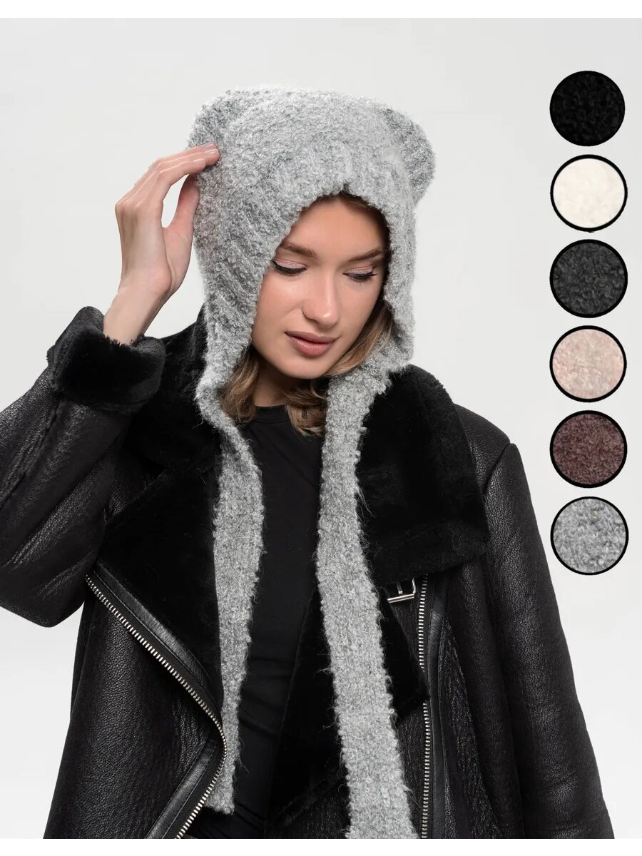 Шапка осень - зима 2025 - 2026 для женщин