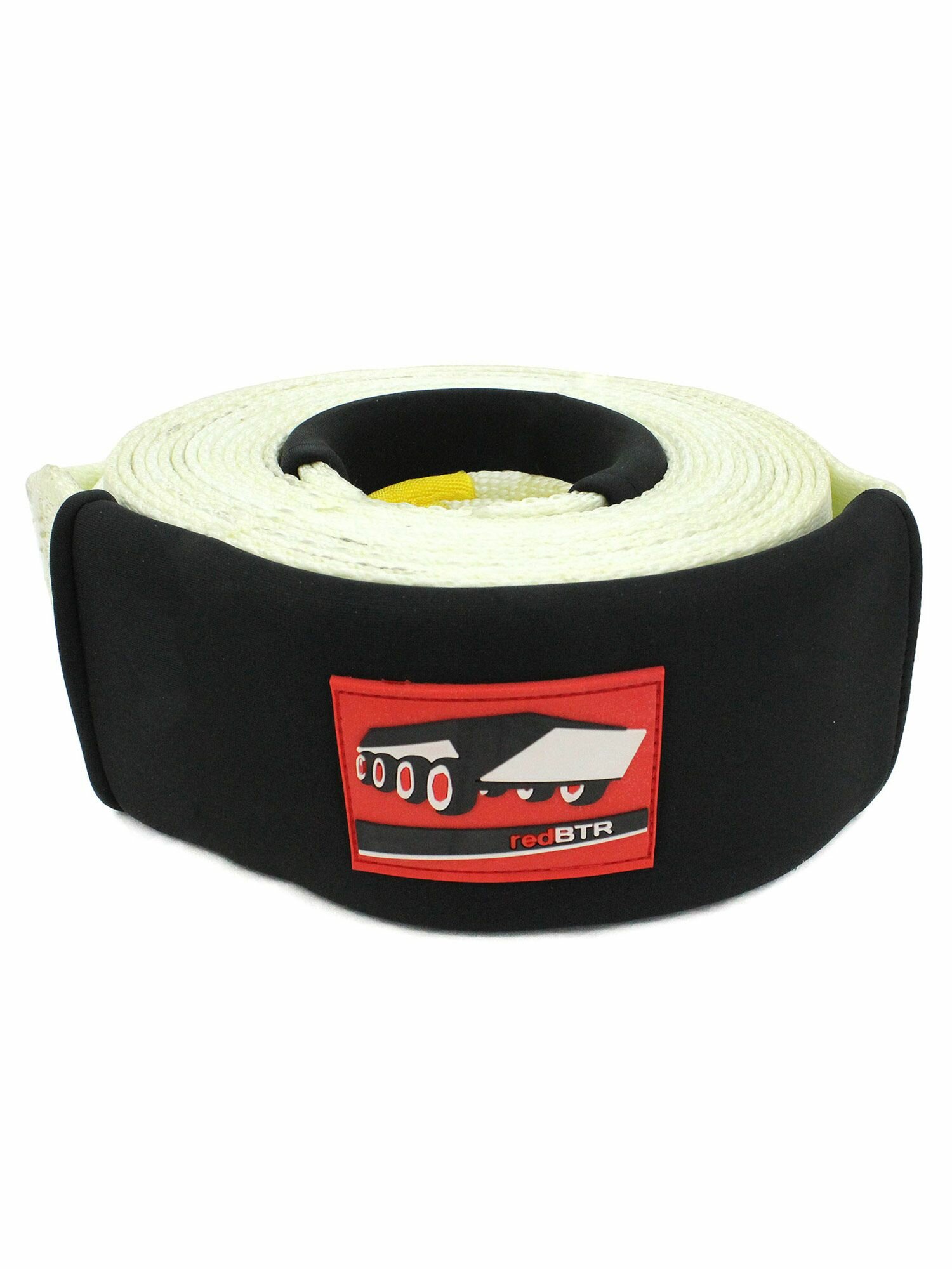 Стропа динамическая (рывковая) 100 мм х 9 метров 11 тонн (белая)