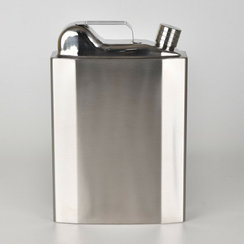 304 Утолщенный стальной масляный бочонок для вина 3 Джин 5 Джин 3kg 3.5kg Большая емкость Бутылка белого вина Русский масляный бочонок Винный набор