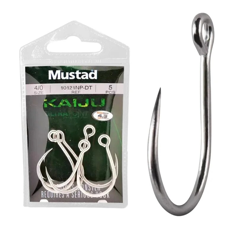 Mustad 10121NP-DT KAIJU Крючок для карпа 6