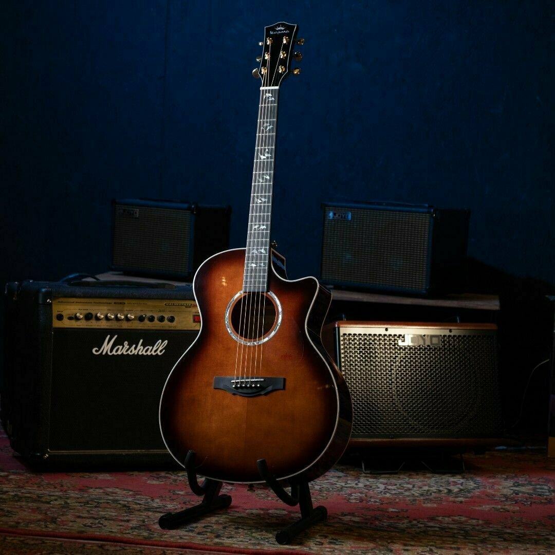 Акустическая гитара Kepma A1 GA WA, Массив Ситхинской Ели + Массив махагона, гранд аудиториум