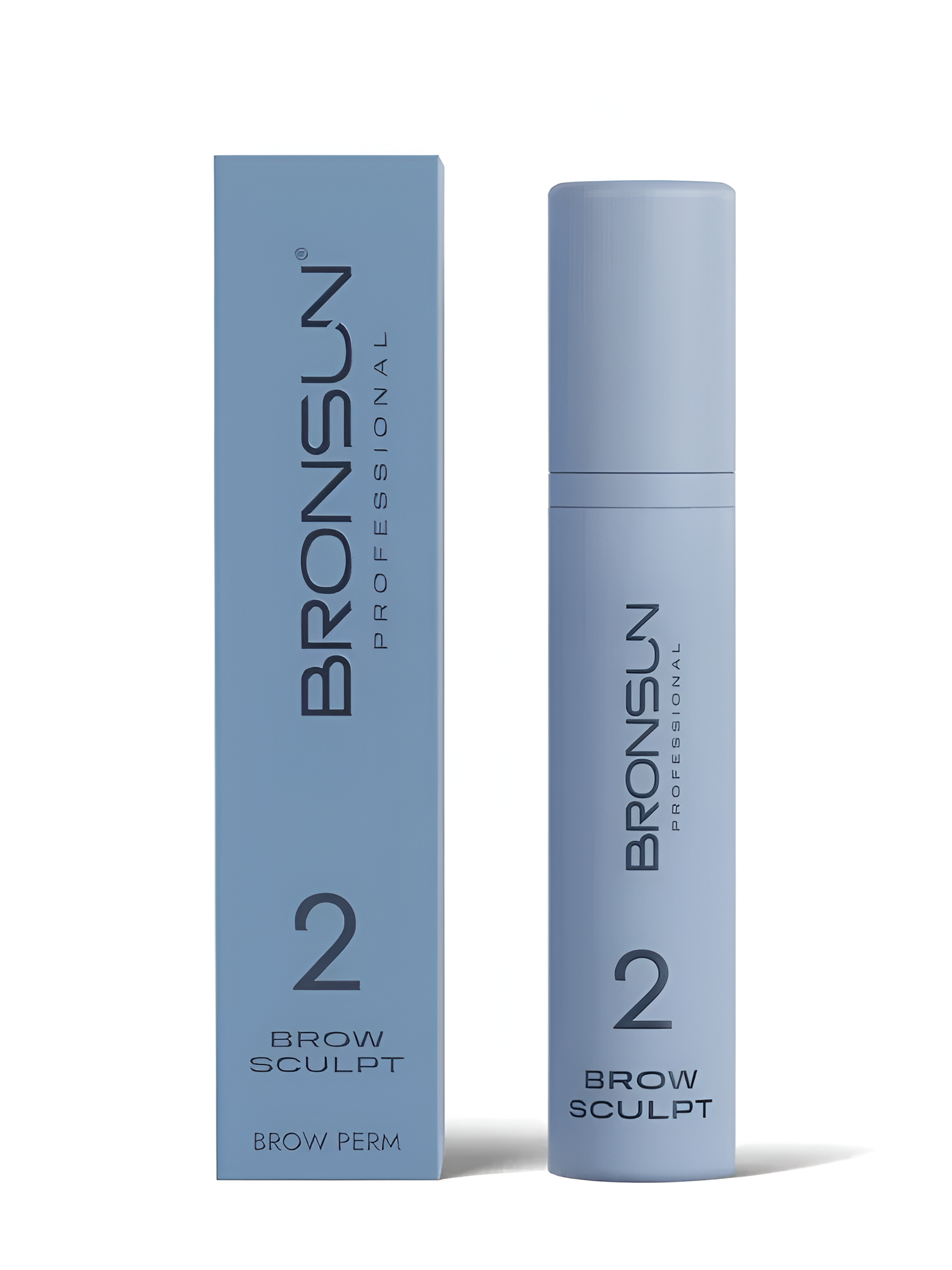Состав №2 Bronsun, для долговременной укладки бровей BROW SCULPT №2, 10мл