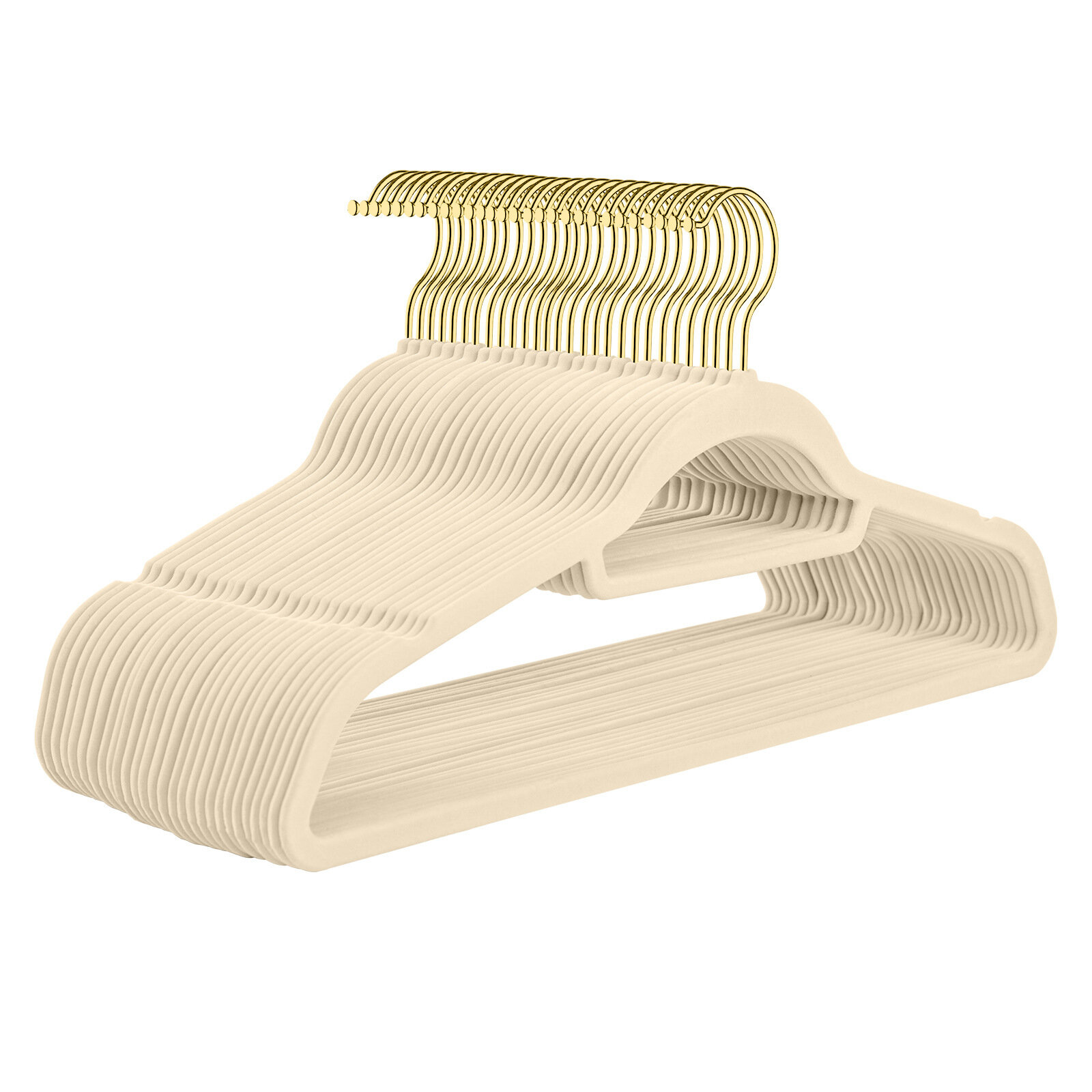 Флокированная вешалка Нескользящая пластиковая бесследная вешалка Светопропускающая одежда Подвеска для домашней одежды