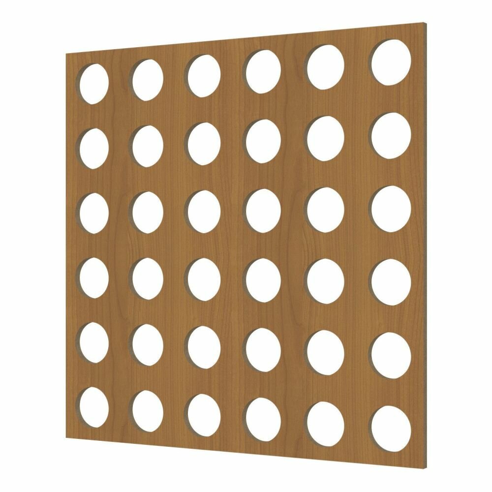 Перфорированная Панель Cosca Форо 16 ХДФ Ольха В1030хШ695 мм / Коска.