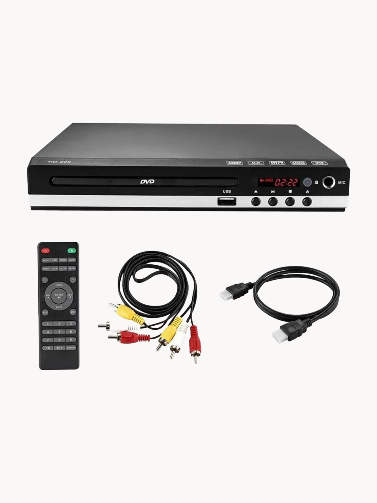 Портативный DVD-плеер для телевизора