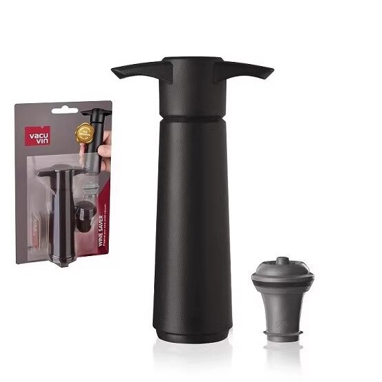 Вакуумная пробка для бутылок Vacu Vin, импортированная из Нидерландов, пробка для шампанского, пробка для хранения вина, насадка для розлива вина, подарочный набор.