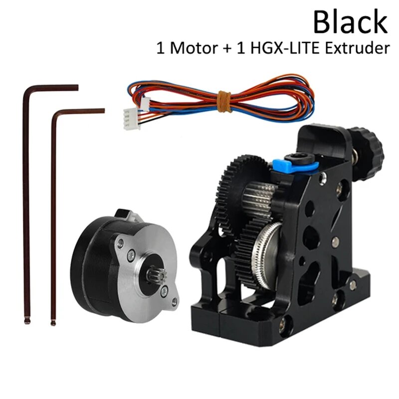 Экструдер HGX LITE Black для 3D-принтера, моторный комплект