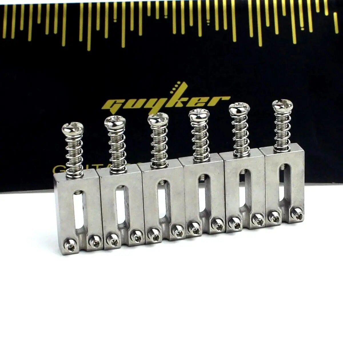 GUYKER Седла для тремоло Stratocaster из нержавеющей стали 10,5 мм