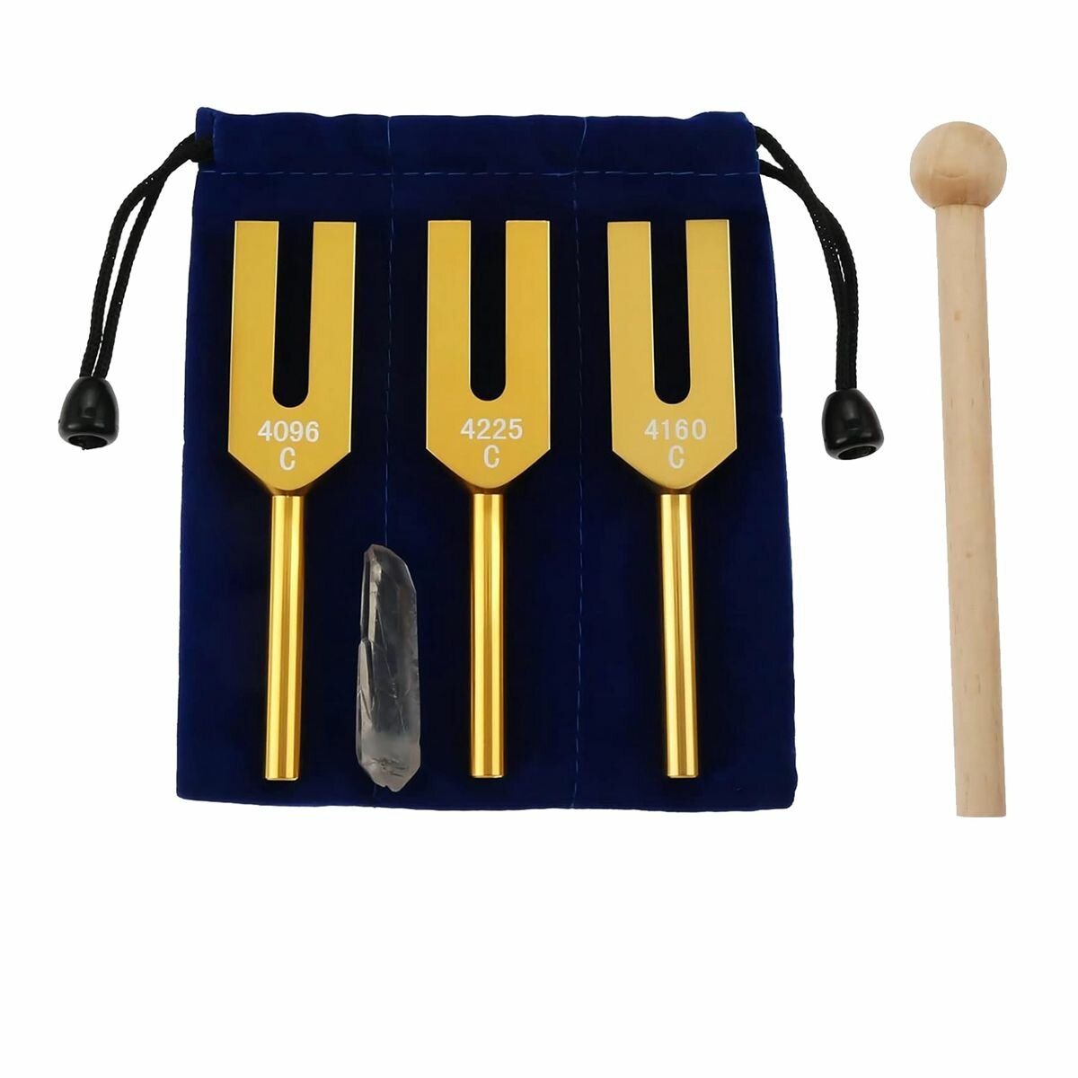 Набор камертонов 4096/4160/4225 Гц для звукового исцеления, инструмент, A