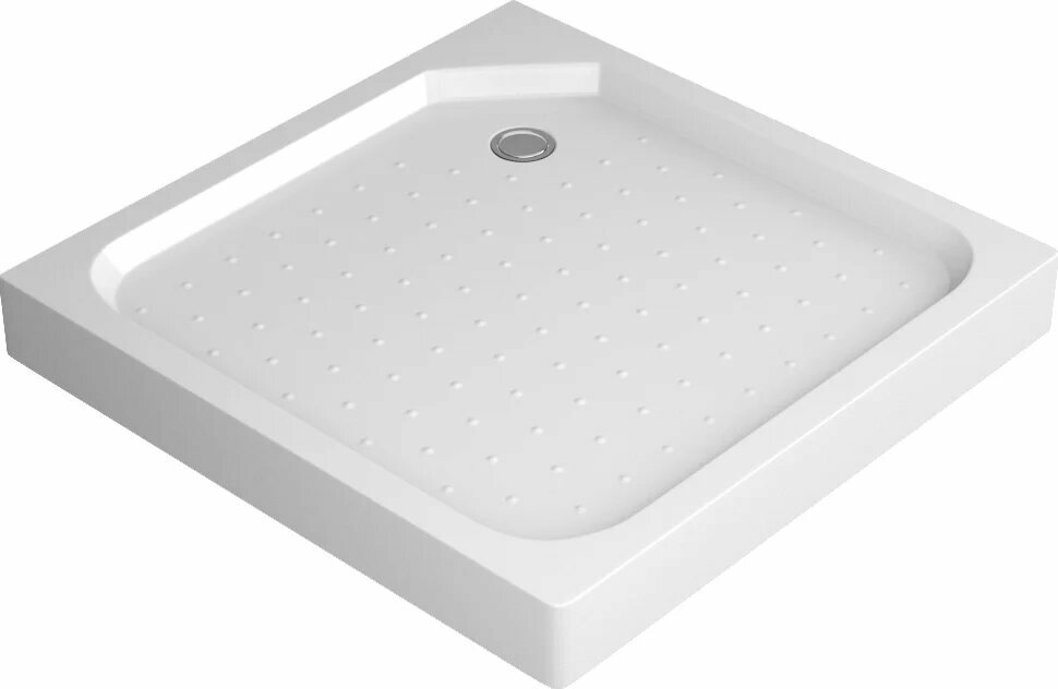 Поддон для душа Niagara Nova NG-100-100Q 100x100 см, квадратный, низкий, с антискользящим покрытием, китайский
