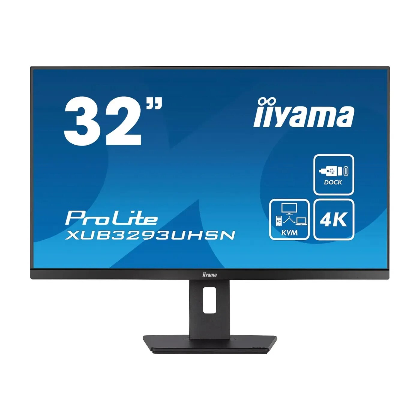 Монитор iiyama ProLite XUB3293UHSN-B5 31.5", IPS, разрешение 3840×2160