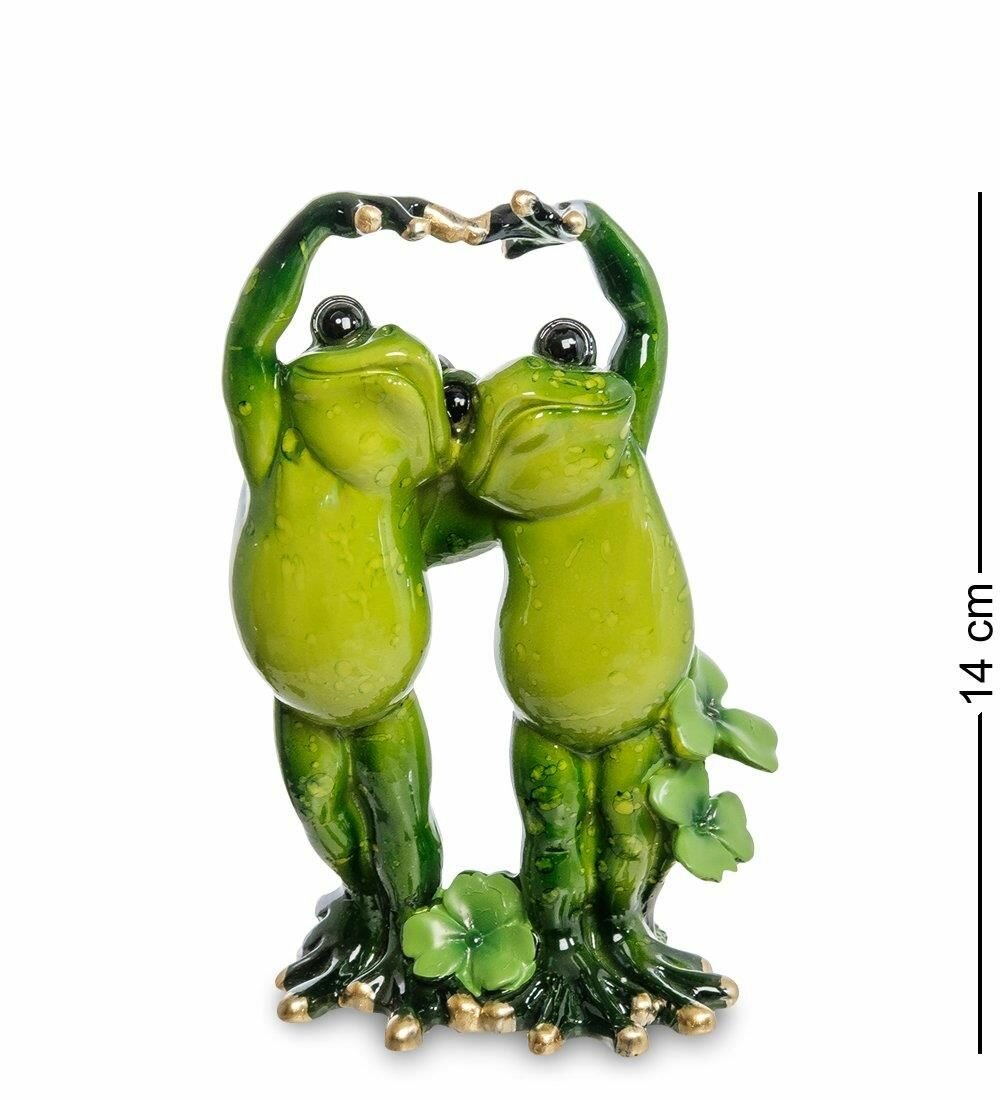 Фигурка Пара лягушек A2116642 разностор, Полистоун